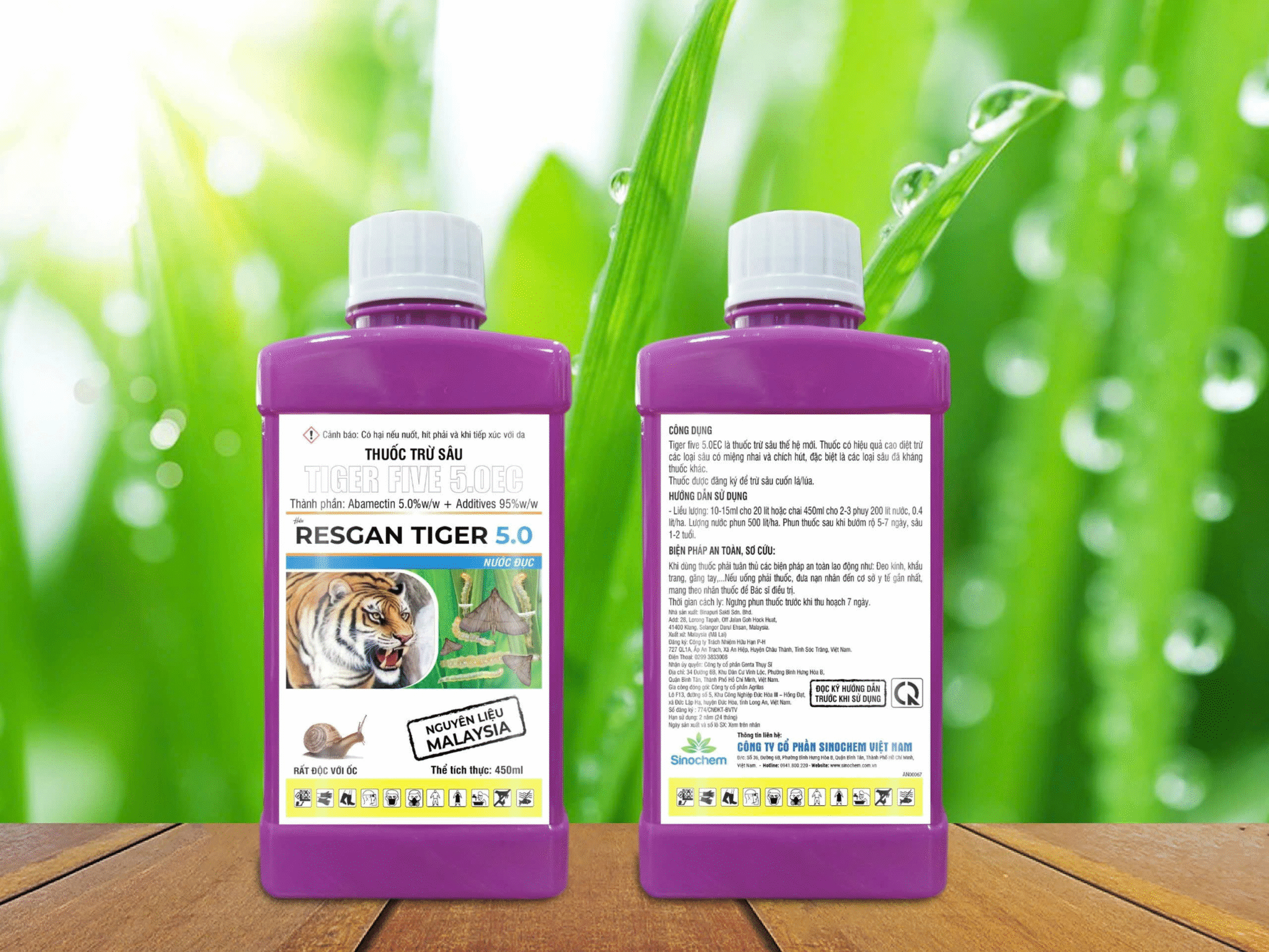 Thuốc trừ sâu Tiger Five 5.0EC - CÔNG TY CỔ PHẦN SINOCHEM VIỆT NAM