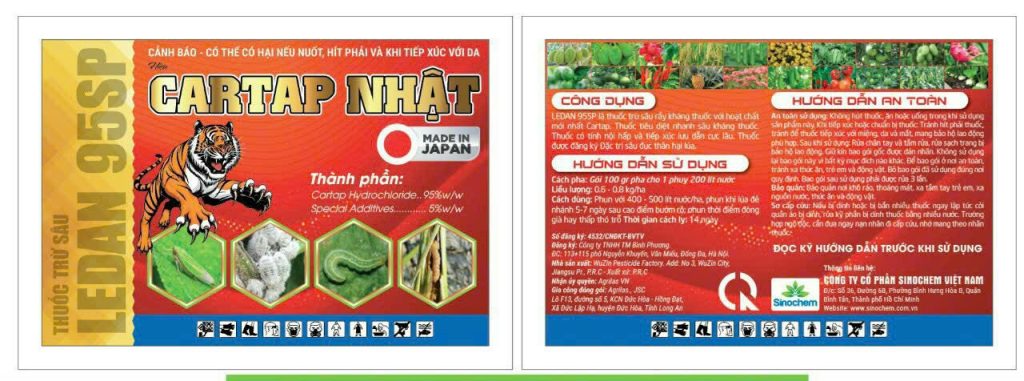 Thuốc trừ sâu LEDAN 95SP - CÔNG TY CỔ PHẦN SINOCHEM VIỆT NAM