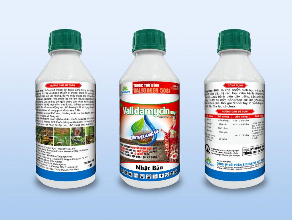 VALIGREEN 50SL (Validamycin 50g/l) - CÔNG TY CỔ PHẦN SINOCHEM VIỆT NAM