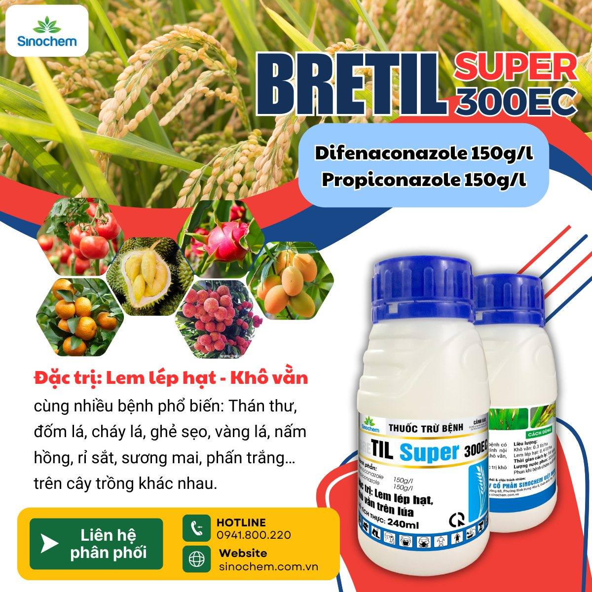 BỘ 3 CHIẾN BINH TRỪ BỆNH – GIẢI PHÁP TOÀN DIỆN CHO MÙA VỤ BỘI THU ...